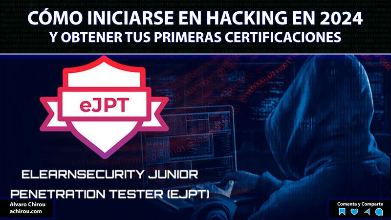 Alvaro Chirou en LinkedIn: Cómo Iniciarse en Hacking en 2024 y Obtener ... Alvaro Chirou en LinkedIn: Cómo Iniciarse en Hacking en 2024 y Obtener ...