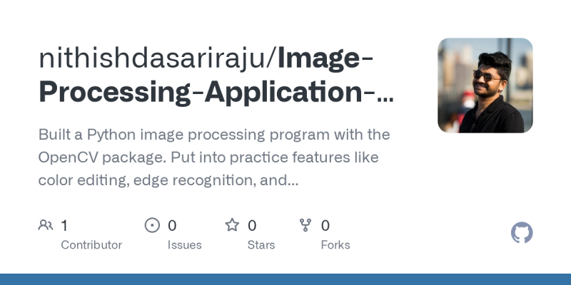 Nithish Dasariraju on LinkedIn: GitHub - nithishdasariraju/Image ... Nithish Dasariraju on LinkedIn: GitHub - nithishdasariraju/Image ...