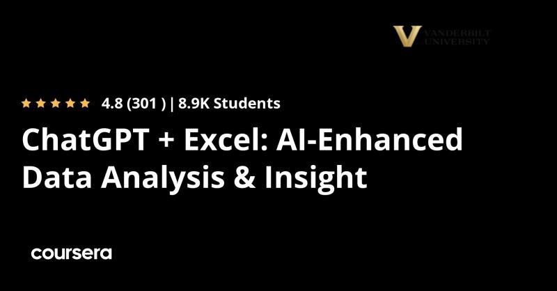 ChatGPT + Excel: AI-Enhanced Data Analysis & Insight | Sivasankar ... ChatGPT + Excel: AI-Enhanced Data Analysis & Insight | Sivasankar ...