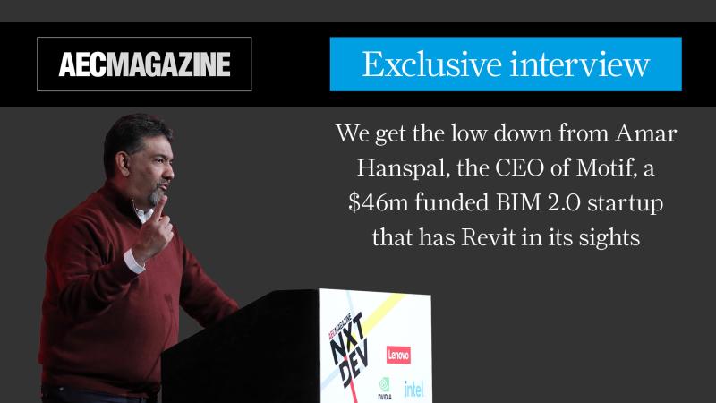 Motif to take on Revit: exclusive interview | Matt Rumbelow Motif to take on Revit: exclusive interview | Matt Rumbelow