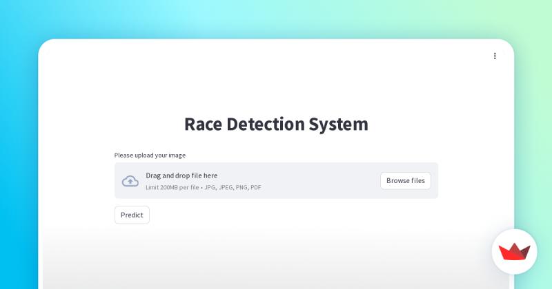 Introducing Race Detection System: ML at its Finest! | KADA SWETHA ... Introducing Race Detection System: ML at its Finest! | KADA SWETHA ...