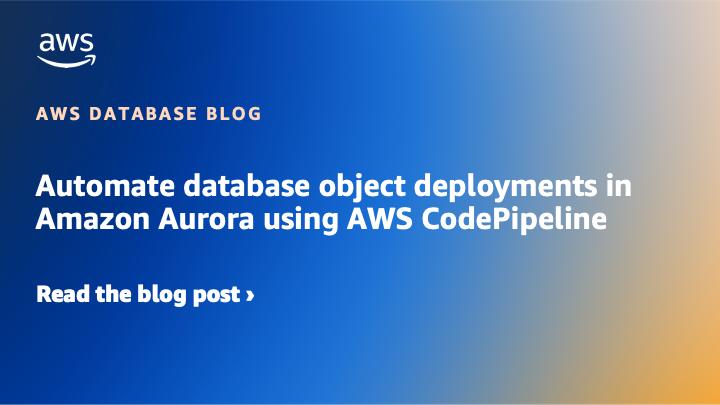 Harish Shenoy on LinkedIn: Automate database object deployments in ... Harish Shenoy on LinkedIn: Automate database object deployments in ...