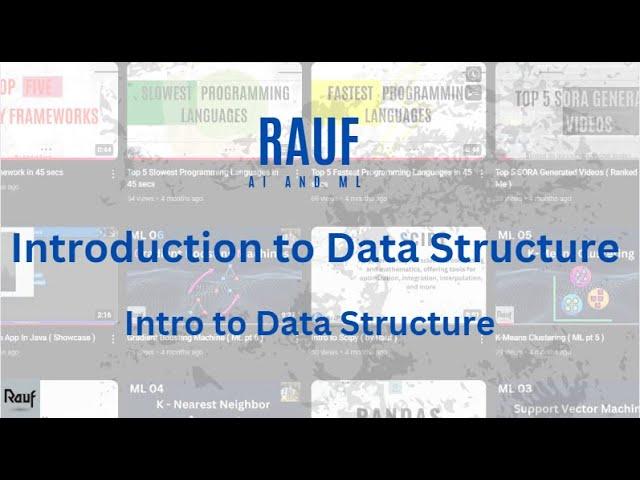 Abdul Rauf on LinkedIn: Introduction to Data Structures in C++: 1 ... Abdul Rauf on LinkedIn: Introduction to Data Structures in C++: 1 ...