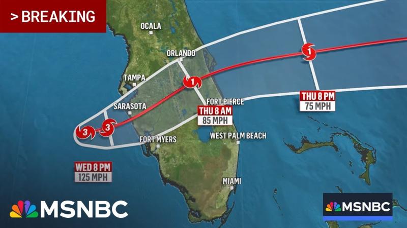 Gayle Damiano on LinkedIn: LIVE: Hurricane Milton tracker | MSNBC Gayle Damiano on LinkedIn: LIVE: Hurricane Milton tracker | MSNBC