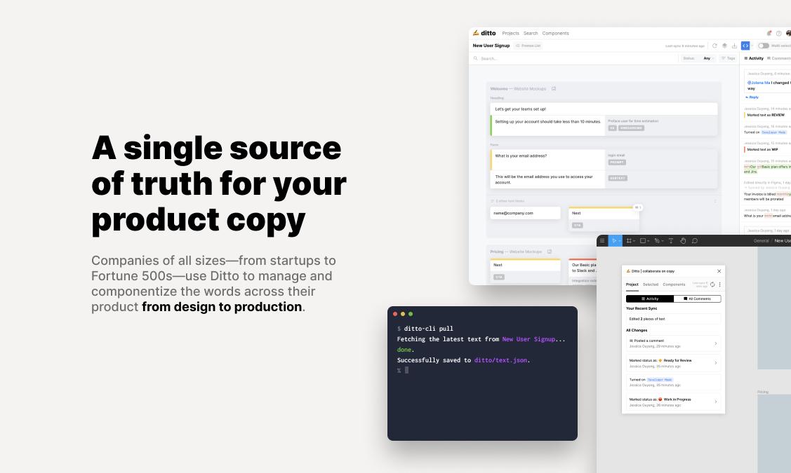 Eduard Hambardzumyan on LinkedIn: Ditto | Manage copy from design to ... Eduard Hambardzumyan on LinkedIn: Ditto | Manage copy from design to ...