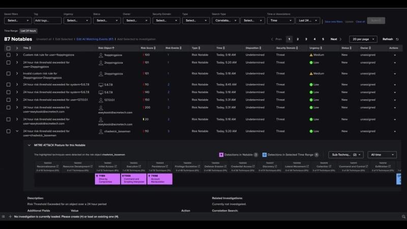 Chris Perkins on LinkedIn: SIEM In Seconds - Splunk ES Overview - MITRE ... Chris Perkins on LinkedIn: SIEM In Seconds - Splunk ES Overview - MITRE ...