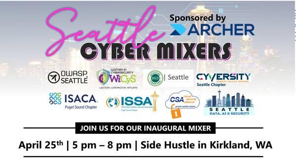 Seattle Cyber Mixers | Inaugural Mixer, Thu, Apr 25, 2024, 5:00 PM ... Seattle Cyber Mixers | Inaugural Mixer, Thu, Apr 25, 2024, 5:00 PM ...