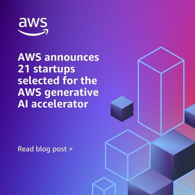 Ye Tian on LinkedIn: AWS announces 21 startups selected for the AWS ... Ye Tian on LinkedIn: AWS announces 21 startups selected for the AWS ...