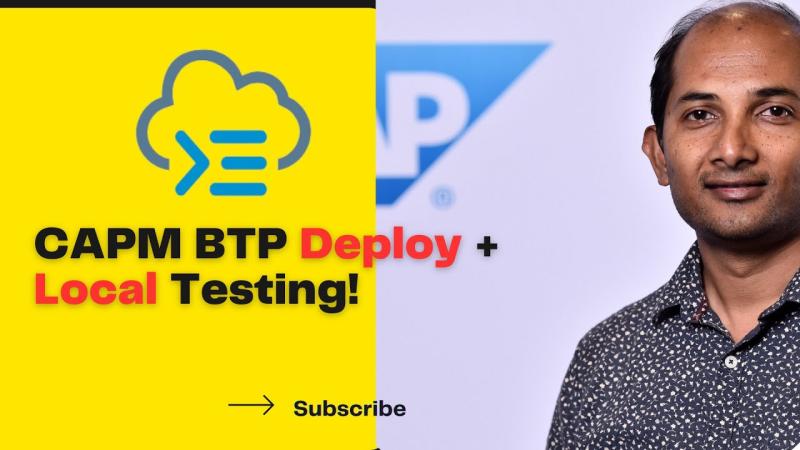 Let's deploy our application to BTP! | Somnath Paul Let's deploy our application to BTP! | Somnath Paul