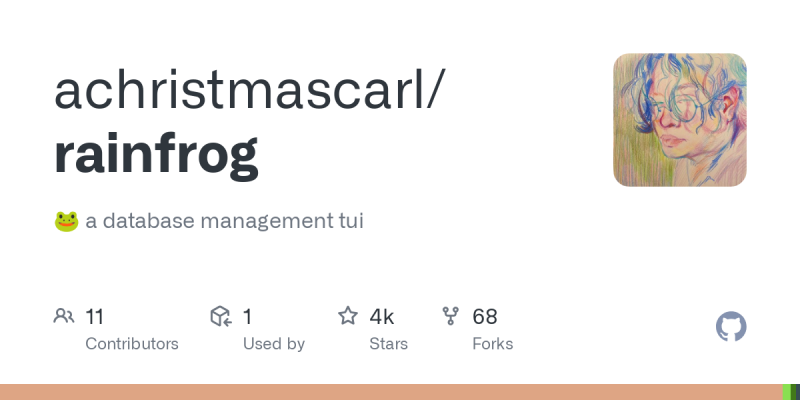 Peter Zaitsev on LinkedIn: GitHub - achristmascarl/rainfrog: 🐸 a ... Peter Zaitsev on LinkedIn: GitHub - achristmascarl/rainfrog: 🐸 a ...