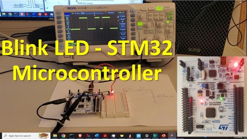 Aleksandar Haber on LinkedIn: STM32 Microcontroller Tutorial 3: Blink ... Aleksandar Haber on LinkedIn: STM32 Microcontroller Tutorial 3: Blink ...