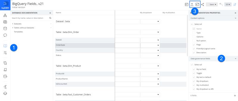 Database documentation made simple with import and export via Excel in ... Database documentation made simple with import and export via Excel in ...