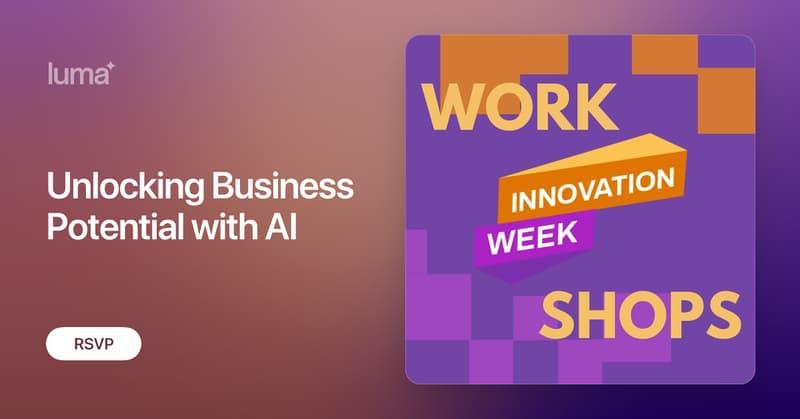 Brenda Beckedorf on LinkedIn: Unlocking Business Potential with AI · Luma Brenda Beckedorf on LinkedIn: Unlocking Business Potential with AI · Luma