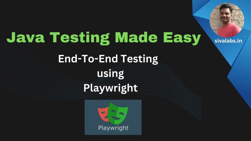 Siva Prasad Reddy K on LinkedIn: Java Testing Made Easy : End-To-End ... Siva Prasad Reddy K on LinkedIn: Java Testing Made Easy : End-To-End ...