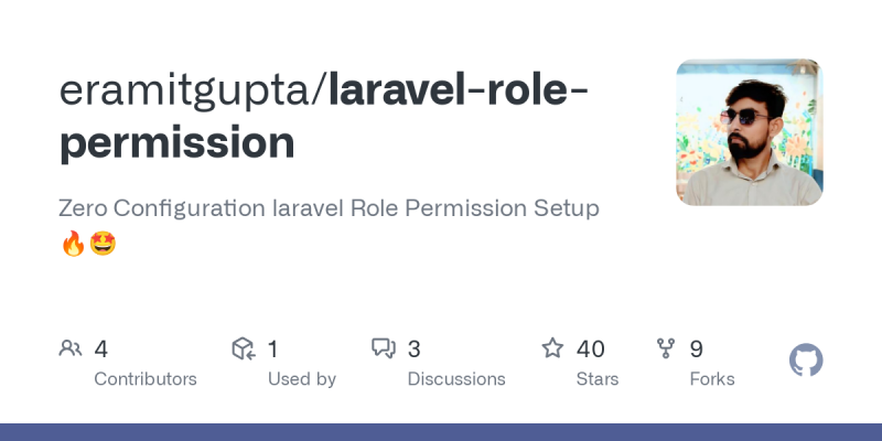 Amit Gupta on LinkedIn: GitHub - eramitgupta/laravel-role-permission ... Amit Gupta on LinkedIn: GitHub - eramitgupta/laravel-role-permission ...
