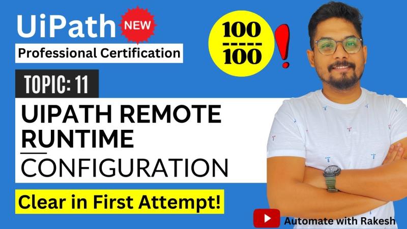 Rakesh Kumar Behera on LinkedIn: Configure UiPath Remote Runtime ... Rakesh Kumar Behera on LinkedIn: Configure UiPath Remote Runtime ...