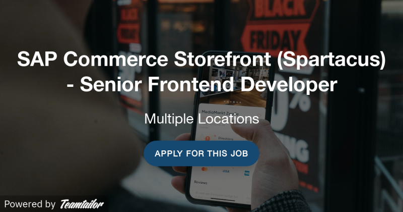 Himani Rikhari on LinkedIn: SAP Commerce Storefront (Spartacus ... Himani Rikhari on LinkedIn: SAP Commerce Storefront (Spartacus ...