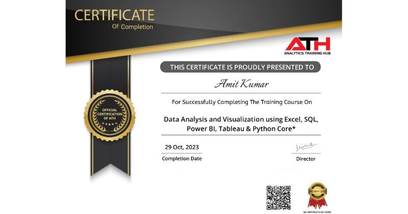 Amit k. Rana on LinkedIn: Data Analytics Using Excel, SQL, Power BI ... Amit k. Rana on LinkedIn: Data Analytics Using Excel, SQL, Power BI ...