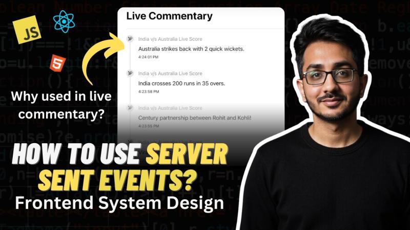Implementing Live Commentary in React | Sever Sent Events (SSE ... Implementing Live Commentary in React | Sever Sent Events (SSE ...