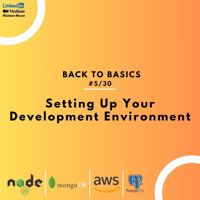 Setting Up Your Development Environment | Soham Munot Setting Up Your Development Environment | Soham Munot