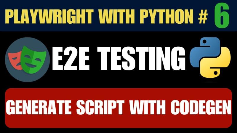 Playwright with Python #6 | Generate Script with Codegen | Zeeshan Asghar Playwright with Python #6 | Generate Script with Codegen | Zeeshan Asghar