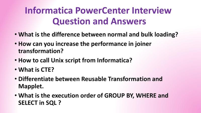 Keerthi Maddineni on LinkedIn: Informatica PowerCenter interview ... Keerthi Maddineni on LinkedIn: Informatica PowerCenter interview ...