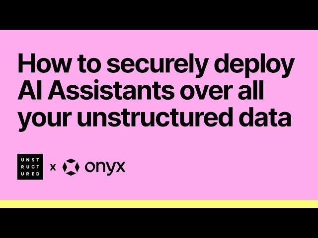 Webinar: How to securely deploy AI Assistants over all your ... Webinar: How to securely deploy AI Assistants over all your ...