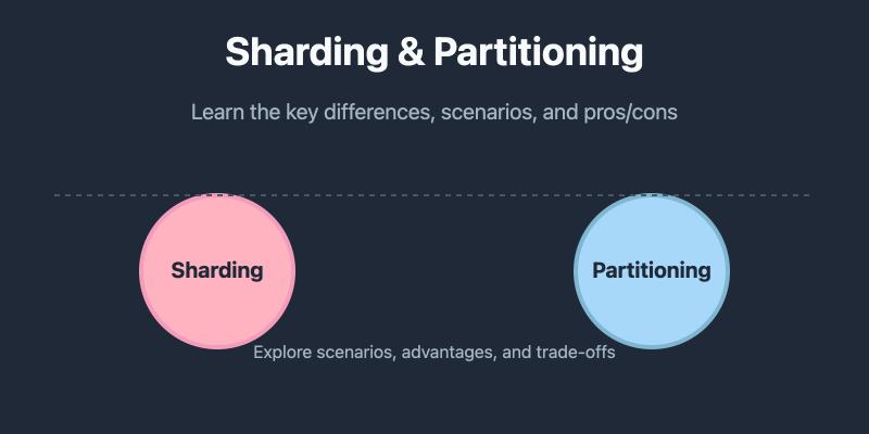 Mehul Chaudhari on LinkedIn: Sharding vs Partitioning: The Key ... Mehul Chaudhari on LinkedIn: Sharding vs Partitioning: The Key ...