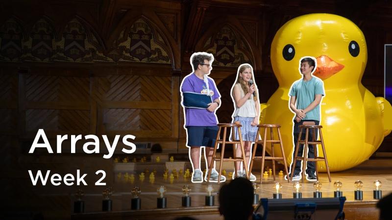 Can Bekiroğlu on LinkedIn: CS50 Fall 2024 - Lecture 2 - Arrays (live ... Can Bekiroğlu on LinkedIn: CS50 Fall 2024 - Lecture 2 - Arrays (live ...