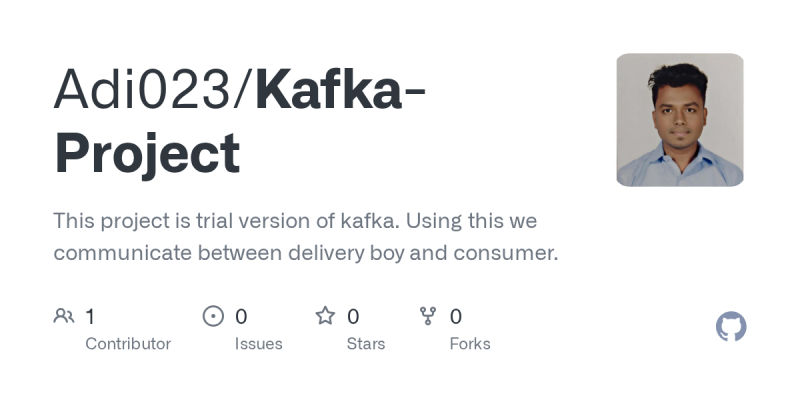 Aditya Pandhare on LinkedIn: GitHub - Adi023/Kafka-Project: This ... Aditya Pandhare on LinkedIn: GitHub - Adi023/Kafka-Project: This ...
