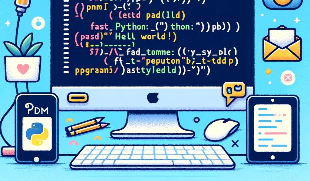 Setup PDM and FastAPI for your Python application. | Thomas Hanley Setup PDM and FastAPI for your Python application. | Thomas Hanley