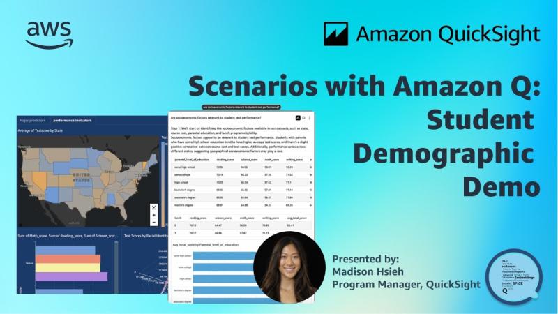Madison Hsieh on LinkedIn: Scenarios with Amazon Q: School Education ... Madison Hsieh on LinkedIn: Scenarios with Amazon Q: School Education ...