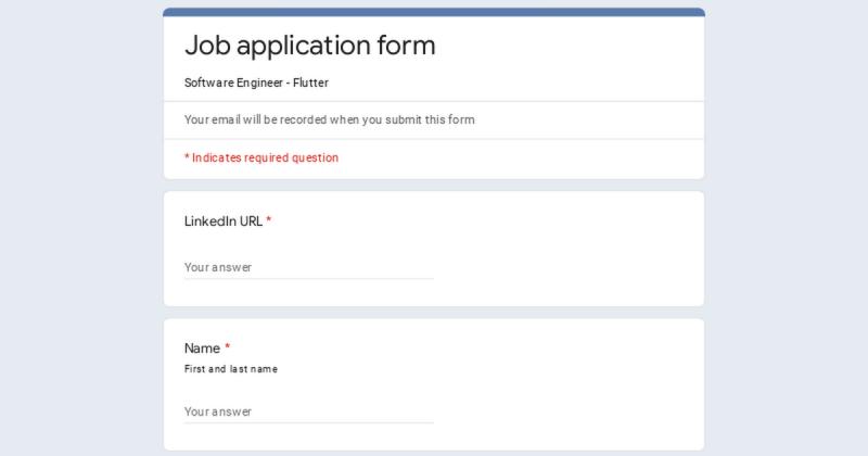 KJBN Labs on LinkedIn: Job application form KJBN Labs on LinkedIn: Job application form