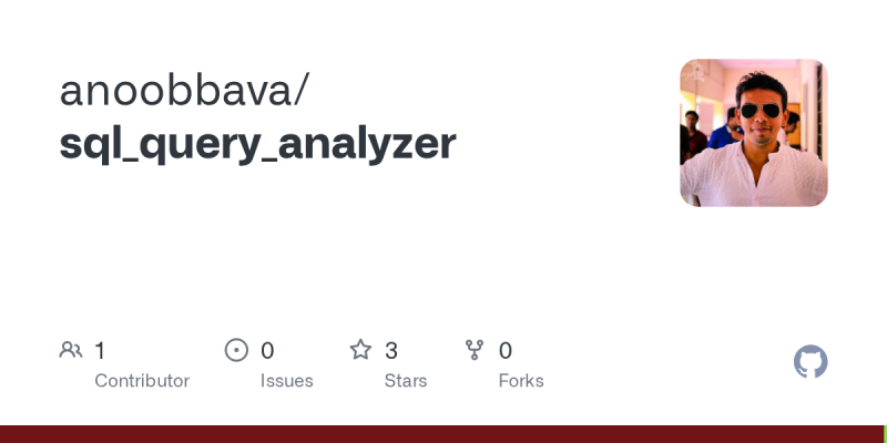 ๐ Just Launched: sql_query_analyzer โ a Gem for Rails Devs Who Care ... ๐ Just Launched: sql_query_analyzer โ a Gem for Rails Devs Who Care ...