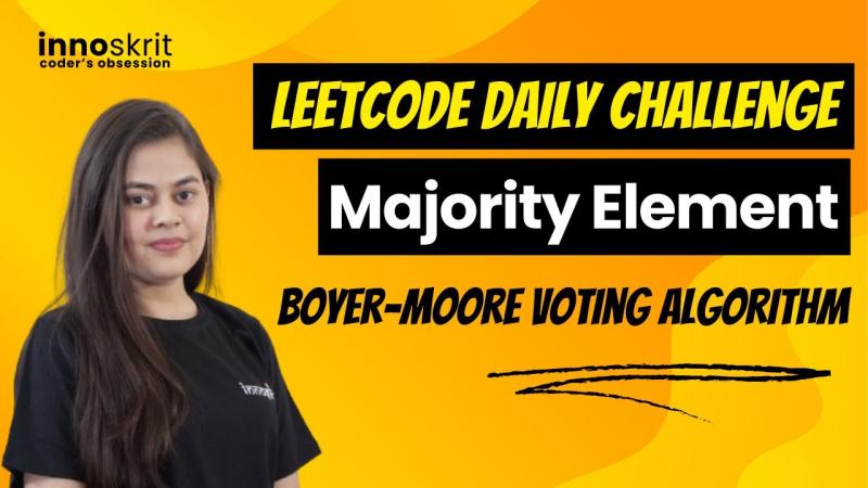 Prerna Sharma on LinkedIn: Majority Element | LeetCode Daily Challenge ... Prerna Sharma on LinkedIn: Majority Element | LeetCode Daily Challenge ...
