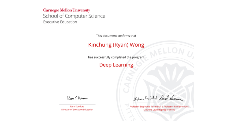 Ryan Wong on LinkedIn: Deep Learning • Kinchung (Ryan) Wong • Kinchung ... Ryan Wong on LinkedIn: Deep Learning • Kinchung (Ryan) Wong • Kinchung ...