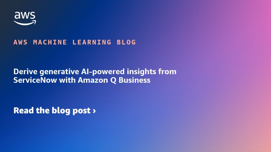Ritesh Shah on LinkedIn: Derive generative AI-powered insights from ... Ritesh Shah on LinkedIn: Derive generative AI-powered insights from ...