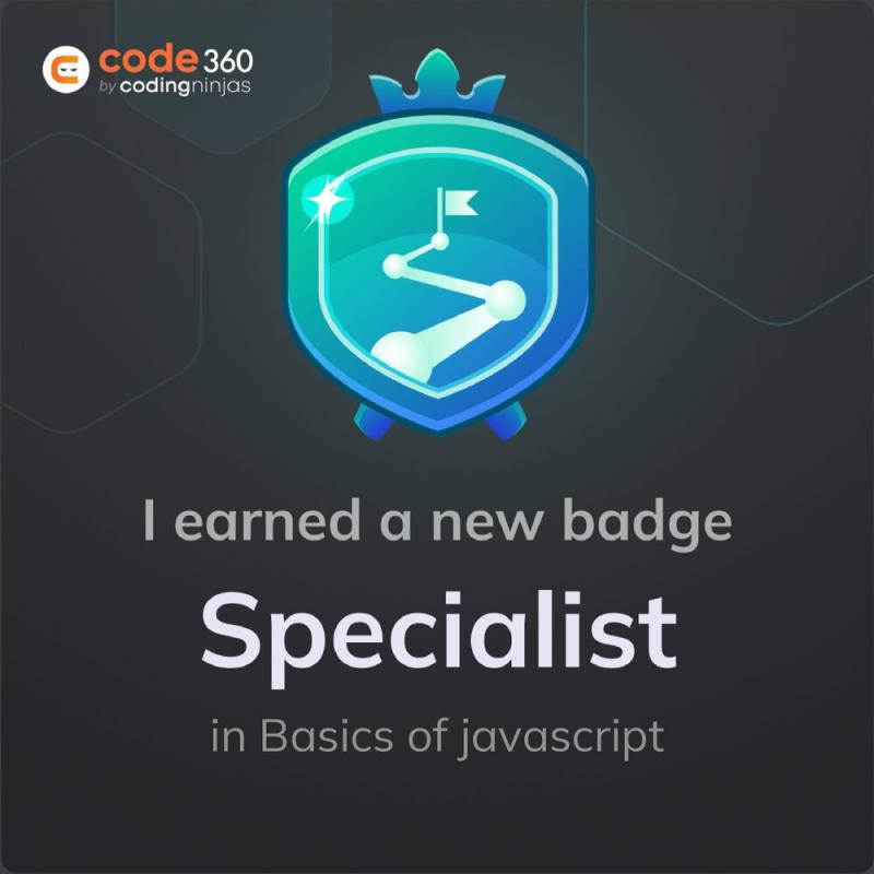 Swati M Gupta on LinkedIn: 🏆 SkillBadge Unlocked! | Naukri Code 360 Swati M Gupta on LinkedIn: 🏆 SkillBadge Unlocked! | Naukri Code 360