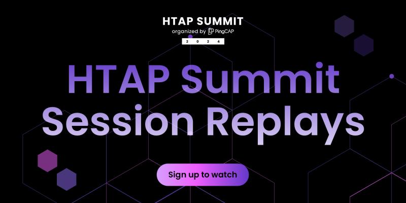 Suyun Liu on LinkedIn: HTAP Summit 2024: Sign Up to Watch Session Replays Suyun Liu on LinkedIn: HTAP Summit 2024: Sign Up to Watch Session Replays