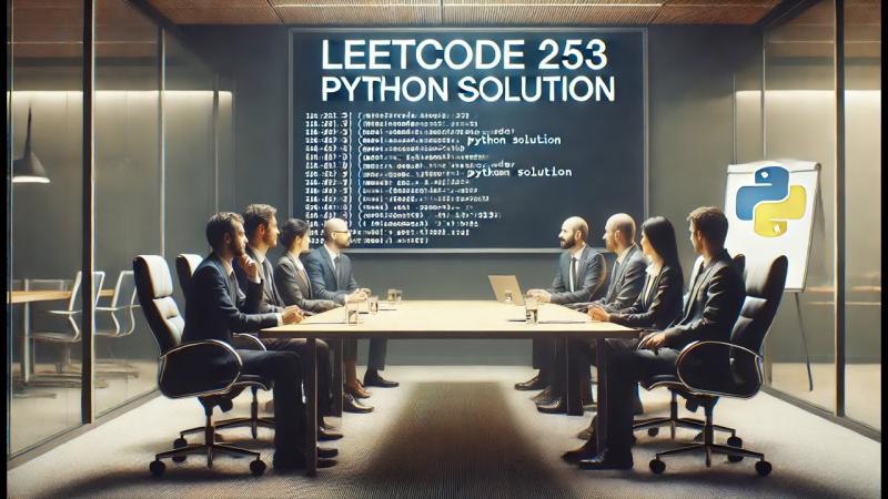 Anil Nagasa on LinkedIn: leetcode 253 : meeting rooms || : python solution Anil Nagasa on LinkedIn: leetcode 253 : meeting rooms || : python solution