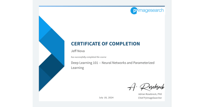 Jeff Nova on LinkedIn: Deep Learning 101 -- Neural Networks and ... Jeff Nova on LinkedIn: Deep Learning 101 -- Neural Networks and ...