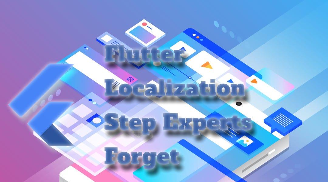 Fred Grott on LinkedIn: Flutter Localization Step Experts Forget Fred Grott on LinkedIn: Flutter Localization Step Experts Forget