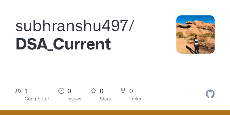 Subhranshu Mohapatra on LinkedIn: DSA_Current/src/com/prep ... Subhranshu Mohapatra on LinkedIn: DSA_Current/src/com/prep ...
