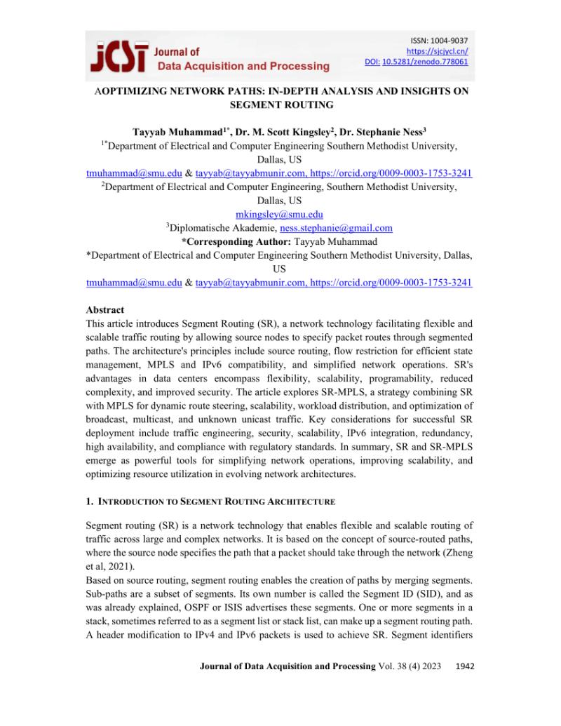 Gary Corbett on LinkedIn: (PDF) Optimizing Network Paths: In-depth ... Gary Corbett on LinkedIn: (PDF) Optimizing Network Paths: In-depth ...