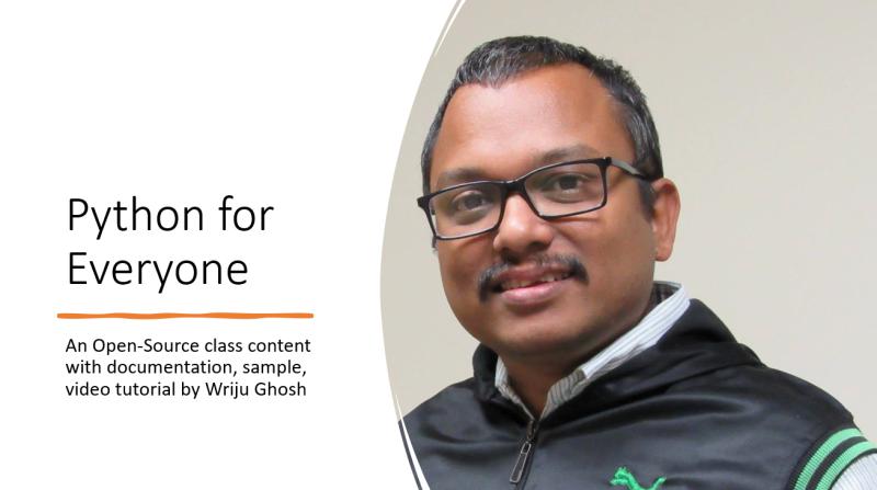 Wriju Ghosh on LinkedIn: Python for Everyone | 13 comments Wriju Ghosh on LinkedIn: Python for Everyone | 13 comments