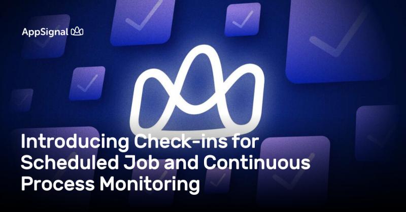AppSignal on LinkedIn: Introducing Check-ins for Scheduled Job and ... AppSignal on LinkedIn: Introducing Check-ins for Scheduled Job and ...