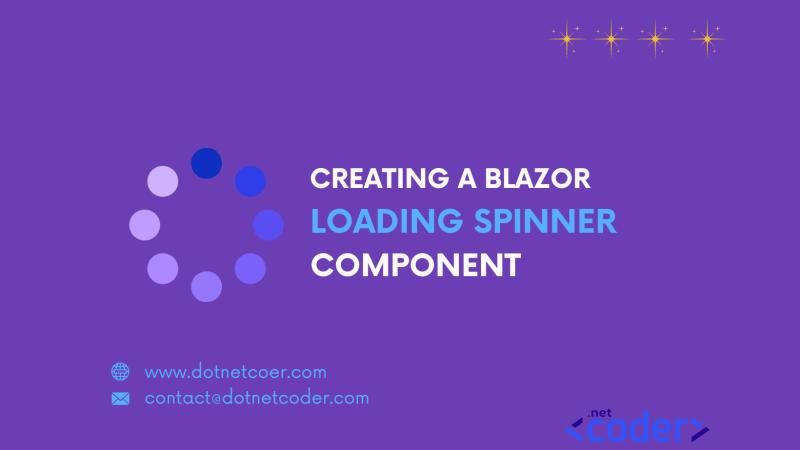 DotNetCoder on LinkedIn: Creating a Blazor loading spinner component DotNetCoder on LinkedIn: Creating a Blazor loading spinner component