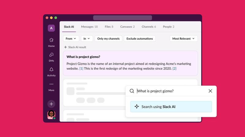Aaron Judy on LinkedIn: Slack's highly anticipated AI features are ... Aaron Judy on LinkedIn: Slack's highly anticipated AI features are ...