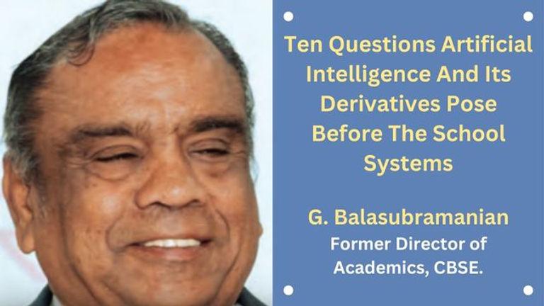 Aftab Umar on LinkedIn: Ten Questions Artificial Intelligence And Its ... Aftab Umar on LinkedIn: Ten Questions Artificial Intelligence And Its ...