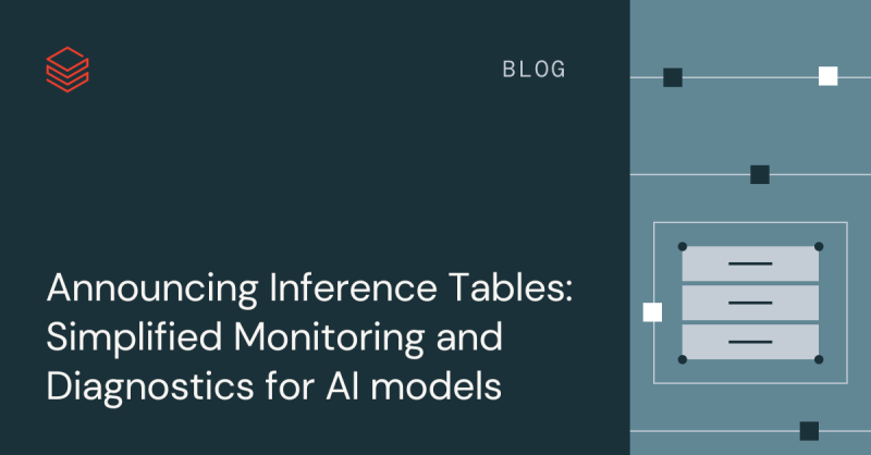 Youssef Mrini on LinkedIn: Announcing Inference Tables: Simplified ... Youssef Mrini on LinkedIn: Announcing Inference Tables: Simplified ...